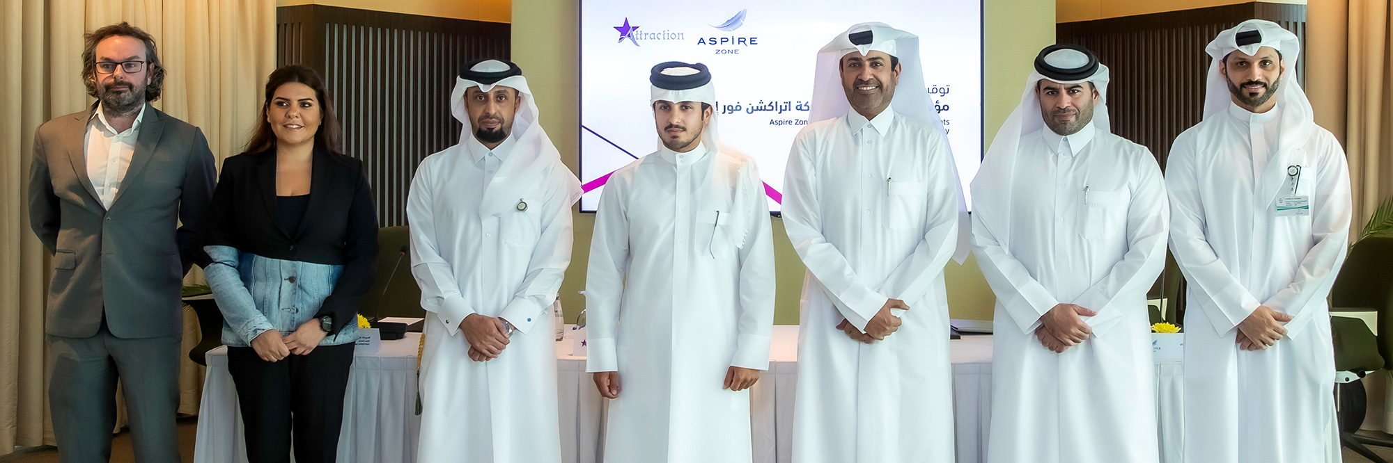 Aspire Zone | Aspire Zone Foundation signs agreement with Attraction of ...